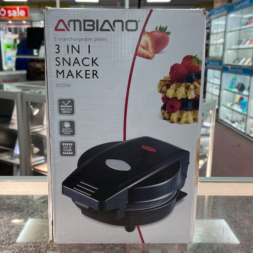 Ambiano 3 In 1 Snack Maker - Own4Less